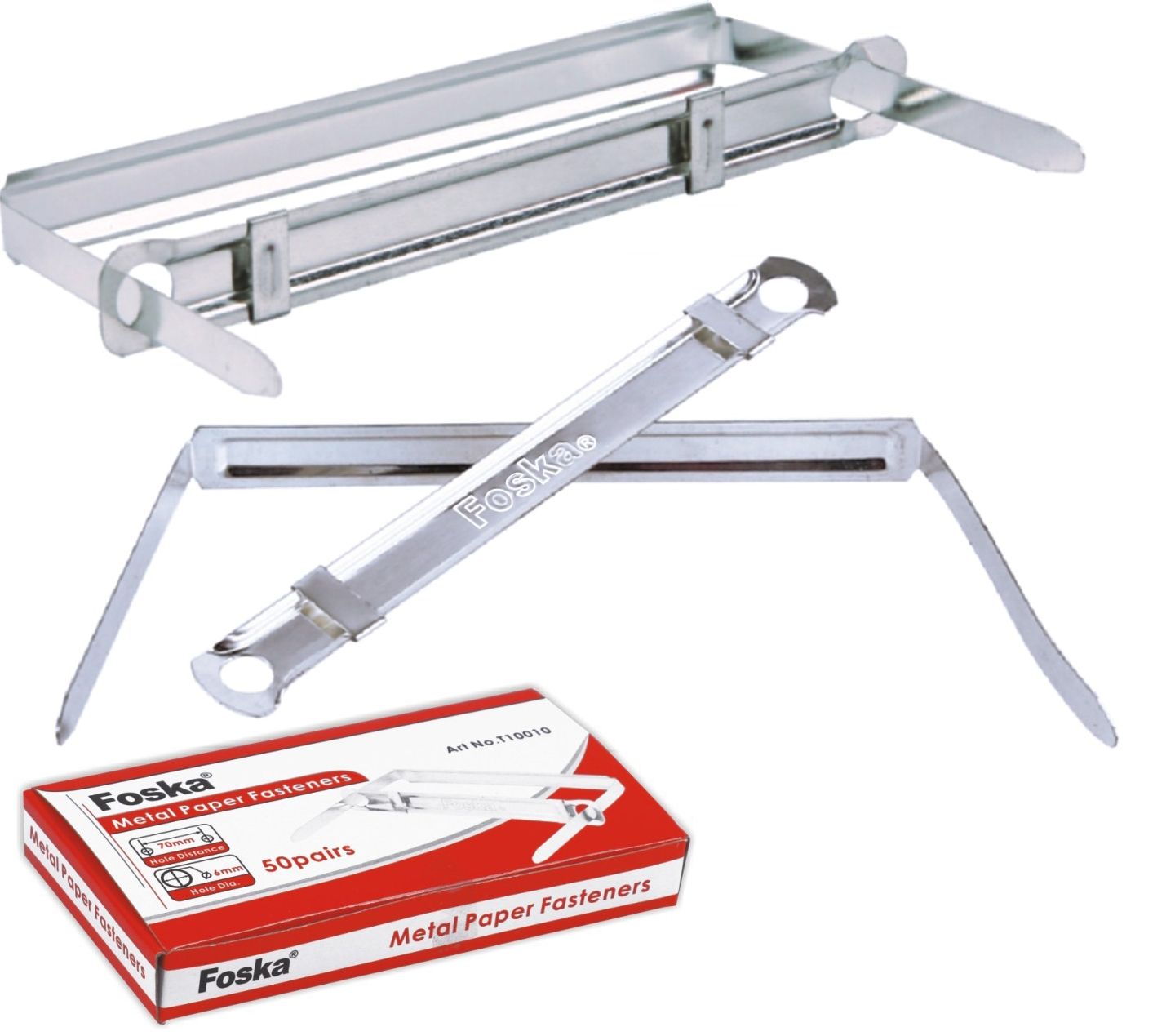 FOSKA File Fasteners 80Mm | Formax