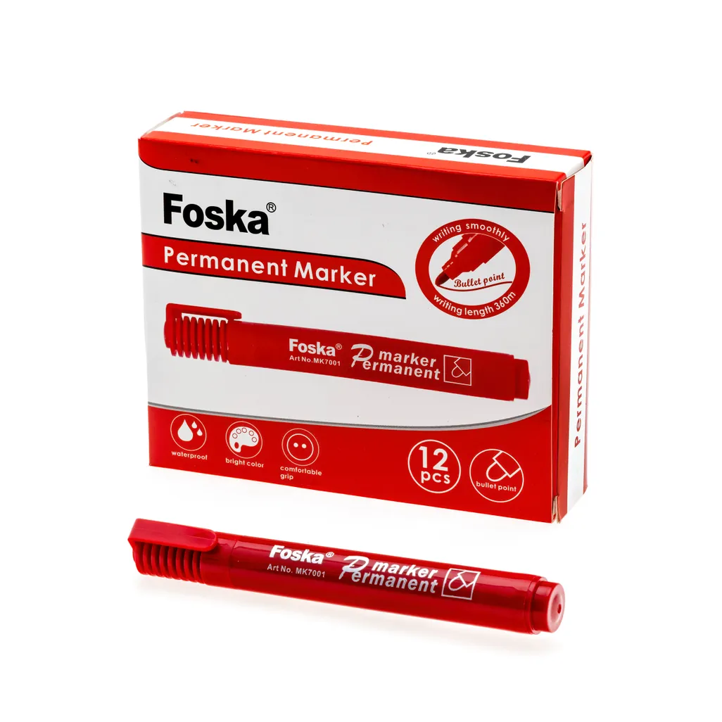 FOSKA Permanent Marker Red | Formax