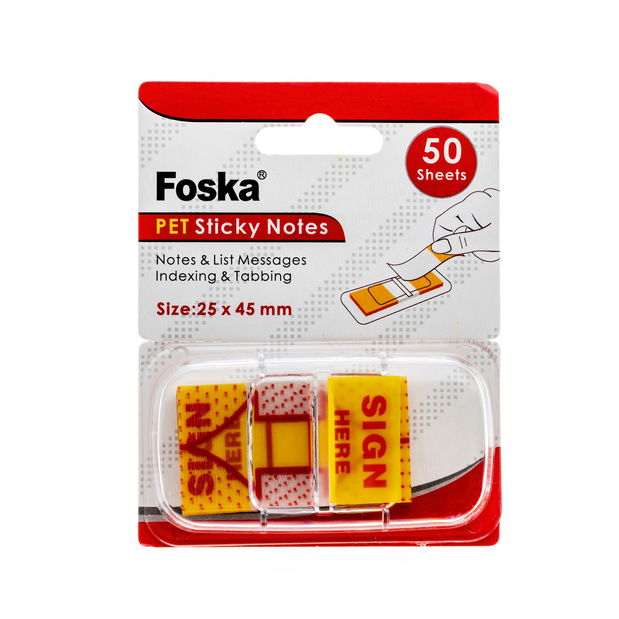 FOSKA Sign Here Flag | Formax