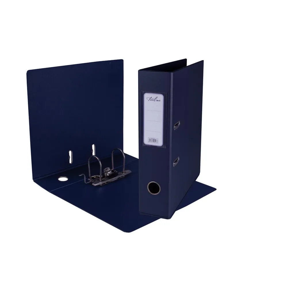 treeline lever arch file pvc 70mm navy blue | Formax