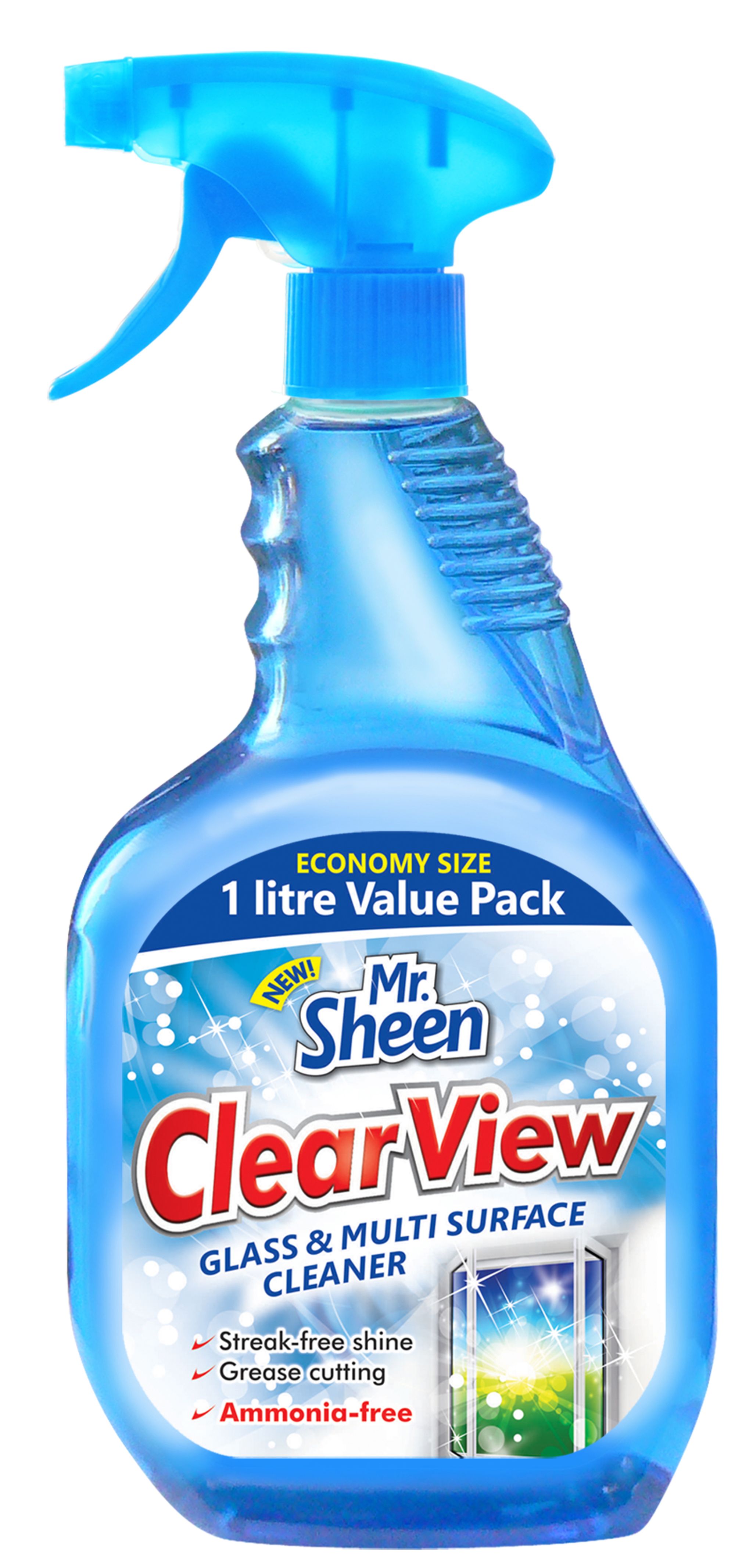 MR SHEEN Clear View Glass & Multi Cleaner 1L | Formax