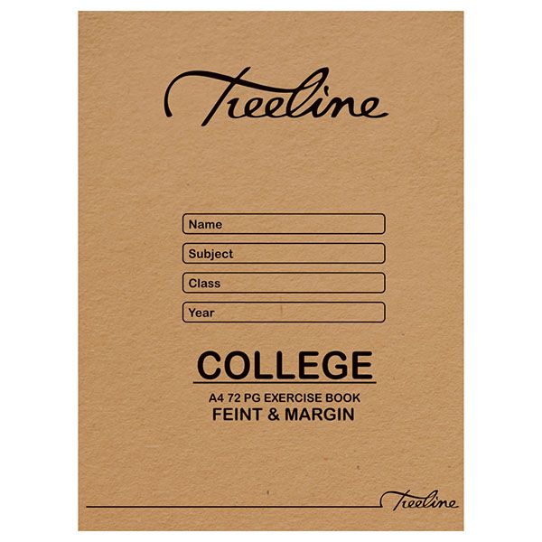 A4 Exercise Book Feint & Margin (72 Pages) | Formax