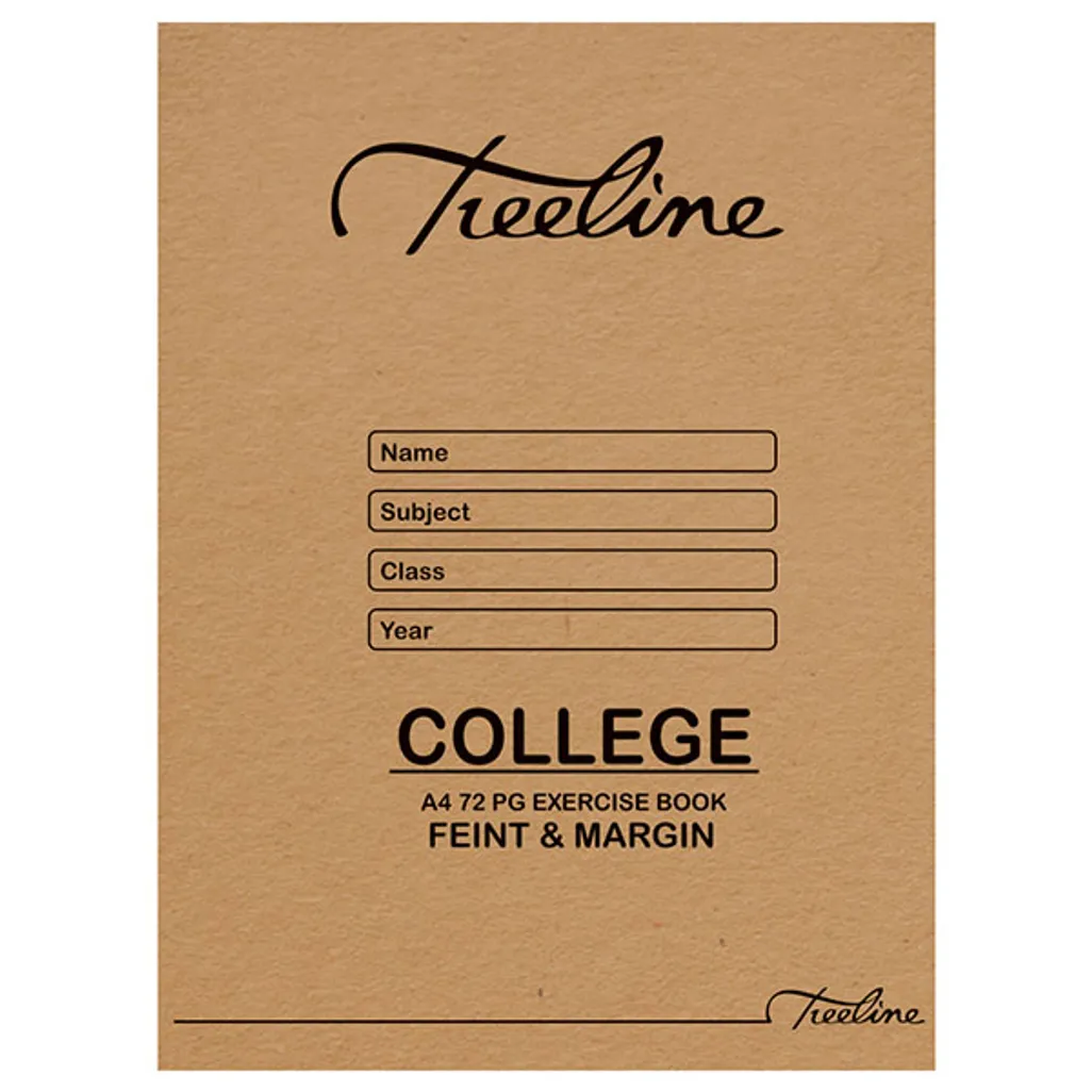 A4 Exercise Book Feint & Margin (72 Pages) | Formax