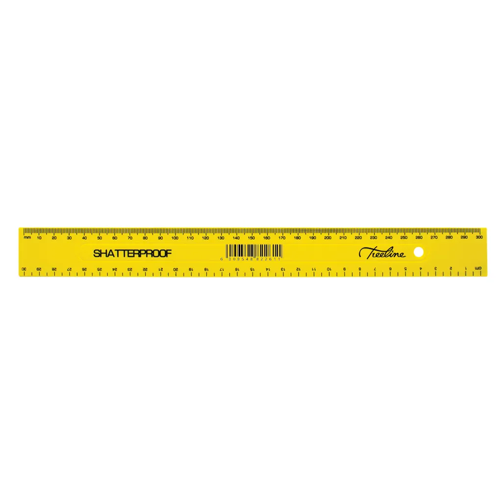 Plastic Ruler Assorted - 30Cm | Formax