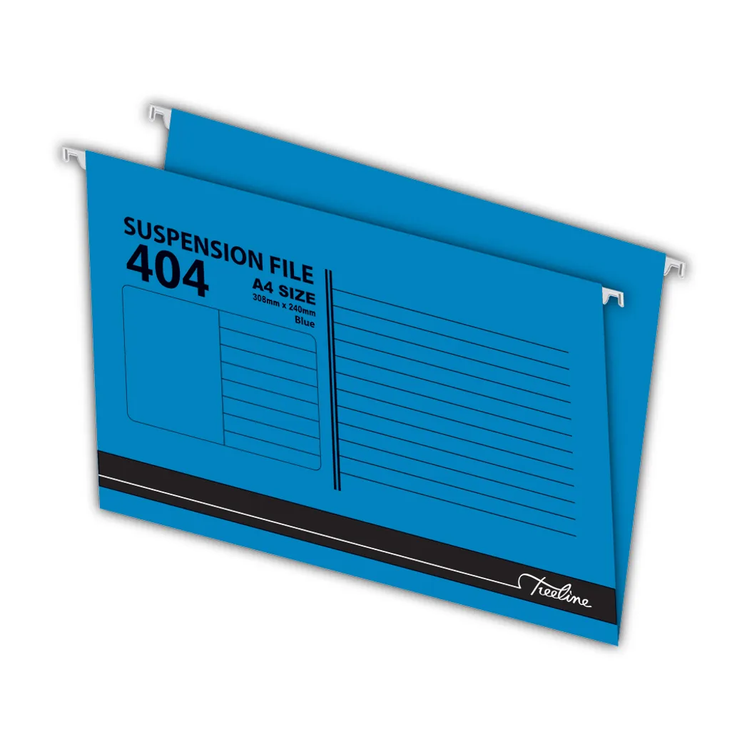 Treeline Foolscap Suspension Files 505 Blue | Formax