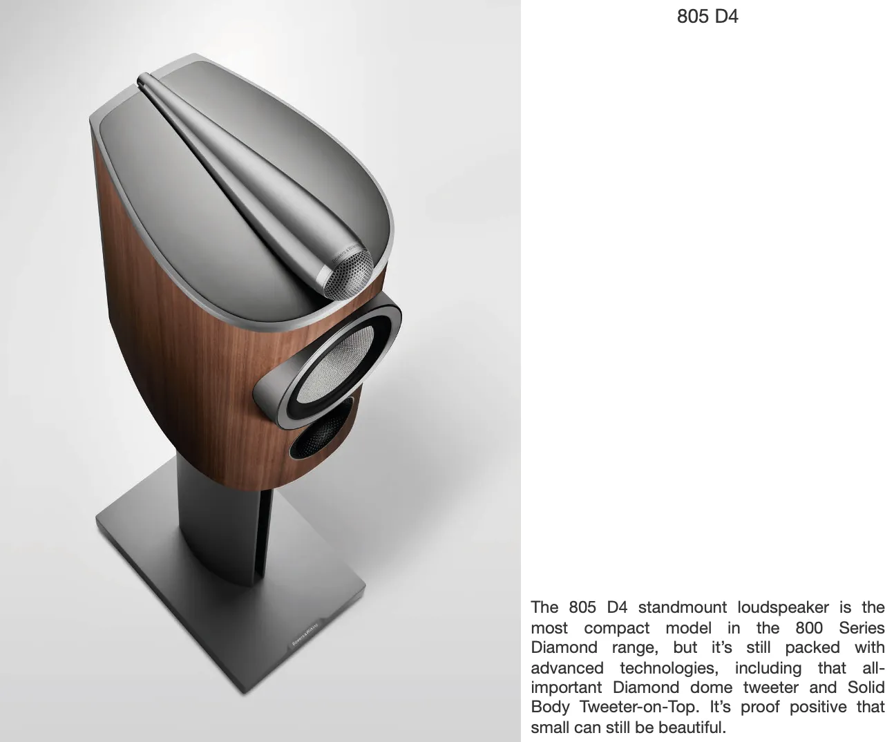 800 Series Diamond™ by Bowers & Wilkins. Excellence. Evolved. | Homemation