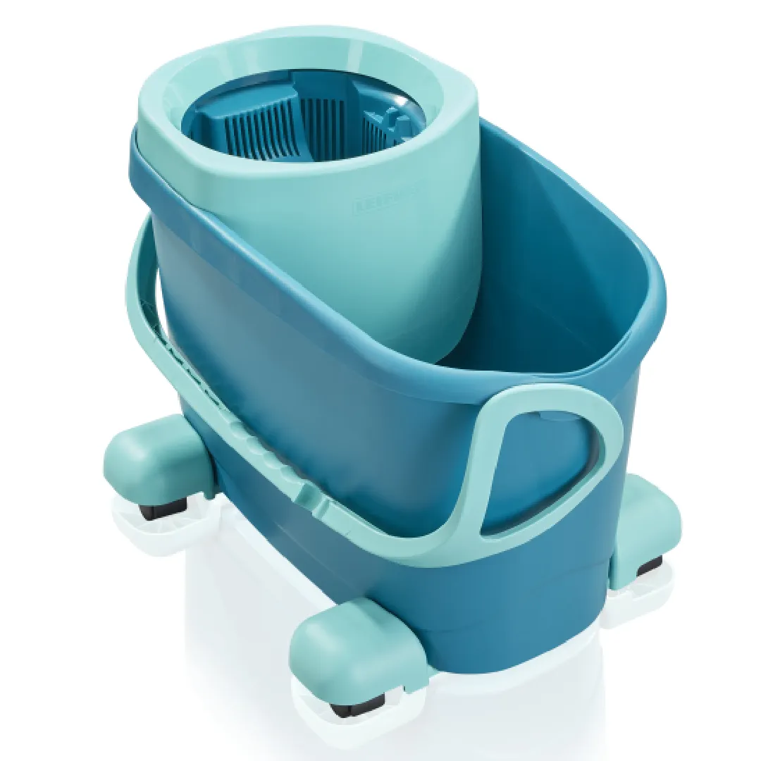 Leifheit Clean Twist Mop Set with wheels | KRDM