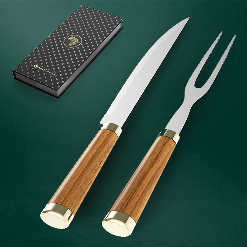 Andy Cartwright Afrique Dusk Carving Set | nedbankprivatewealthgifts