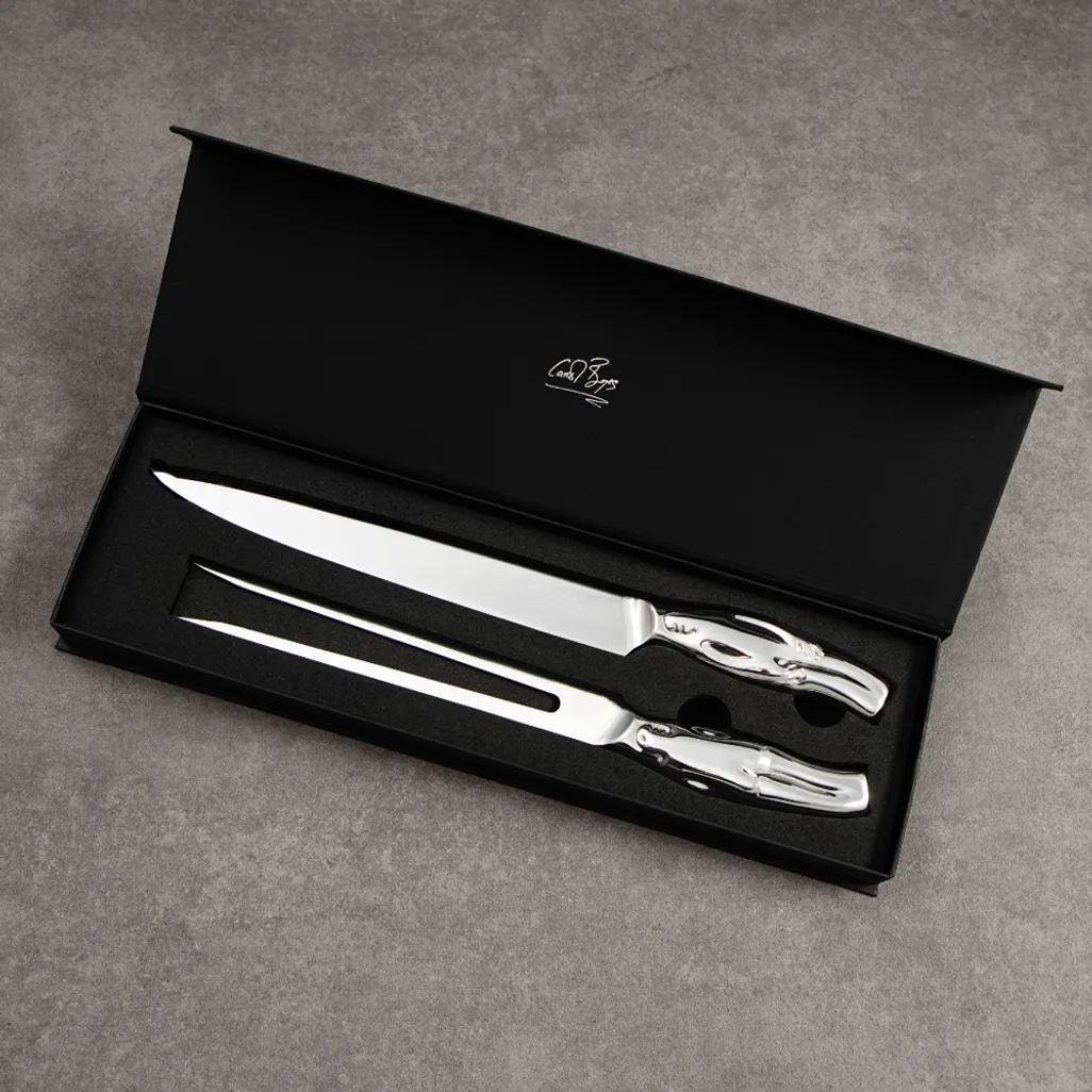 Carrol Boyes Carving Set- Man | NedbankShop