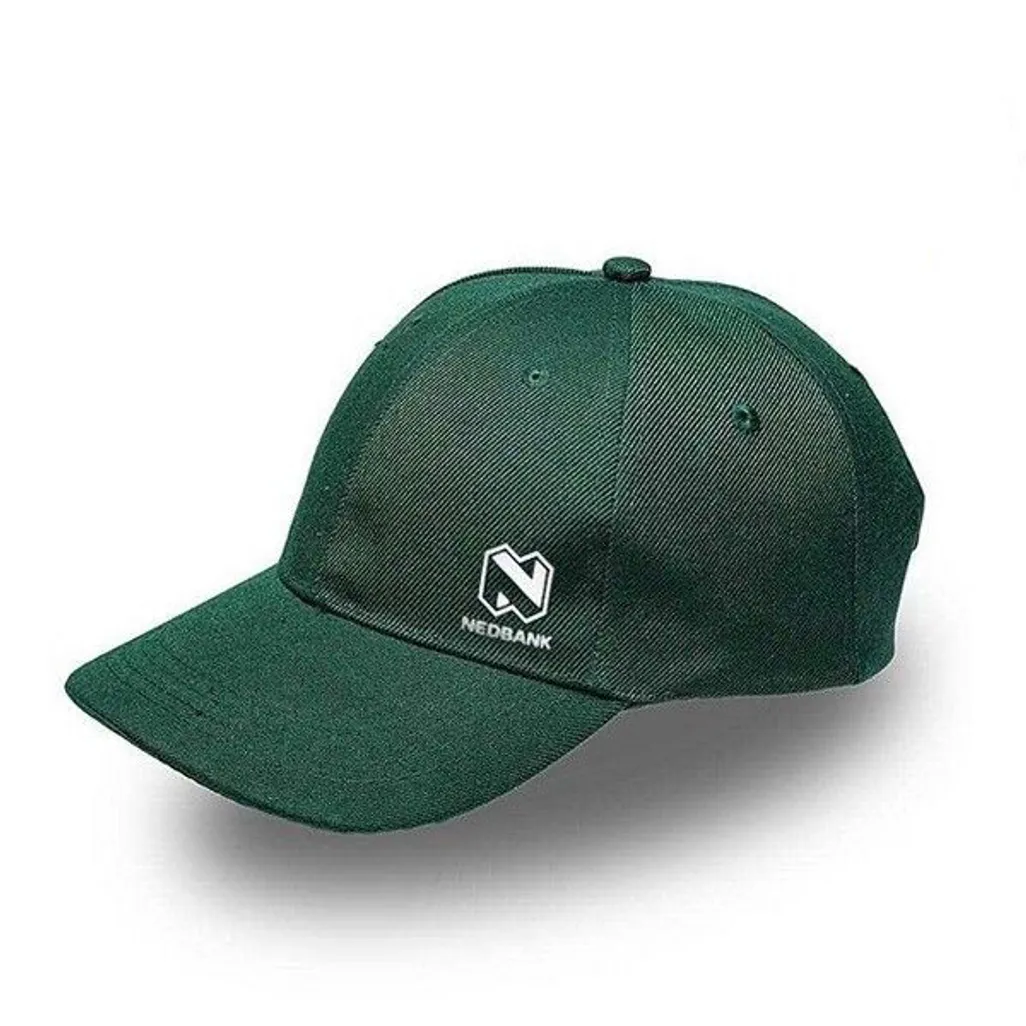 Green 6 Panel Value Fade Resistant Cap With TPU | NedbankShop