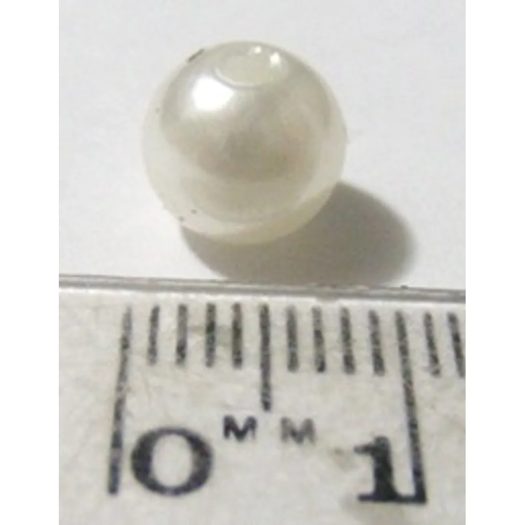 beads acrylic pearls 8mm wht | ABM Office National