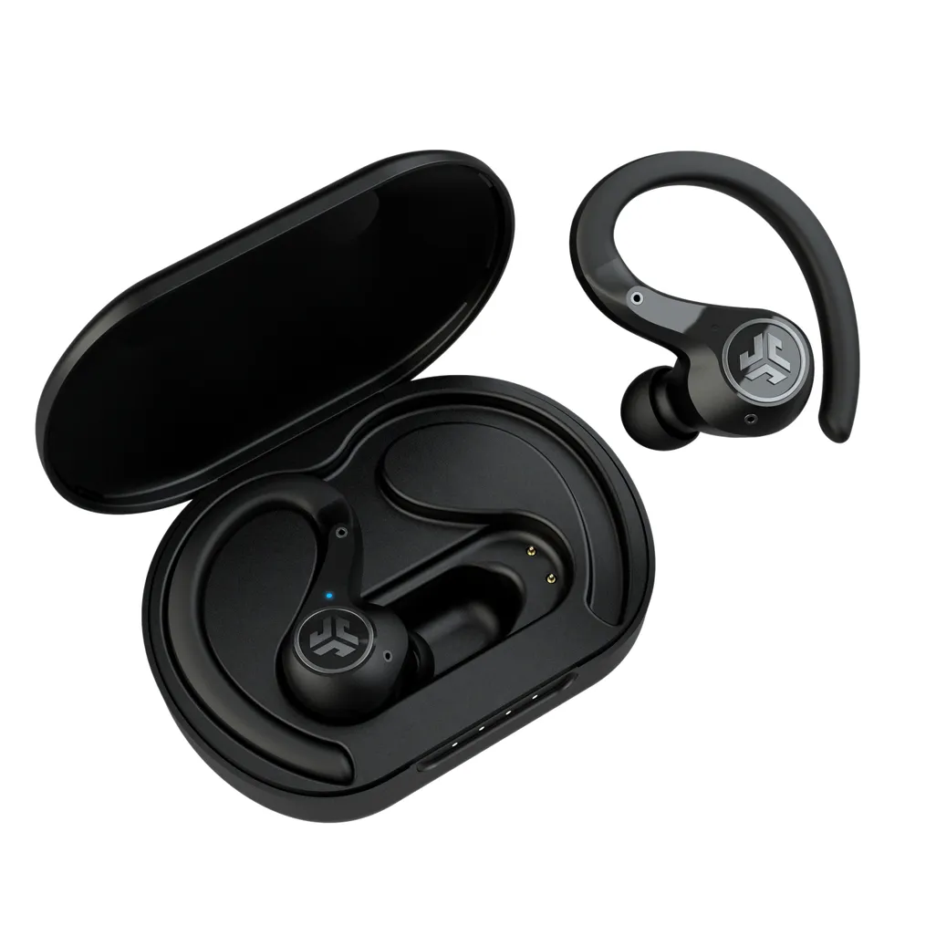 JLab Epic Air Sports ANC True Wireless Earbuds Black | Planetworld