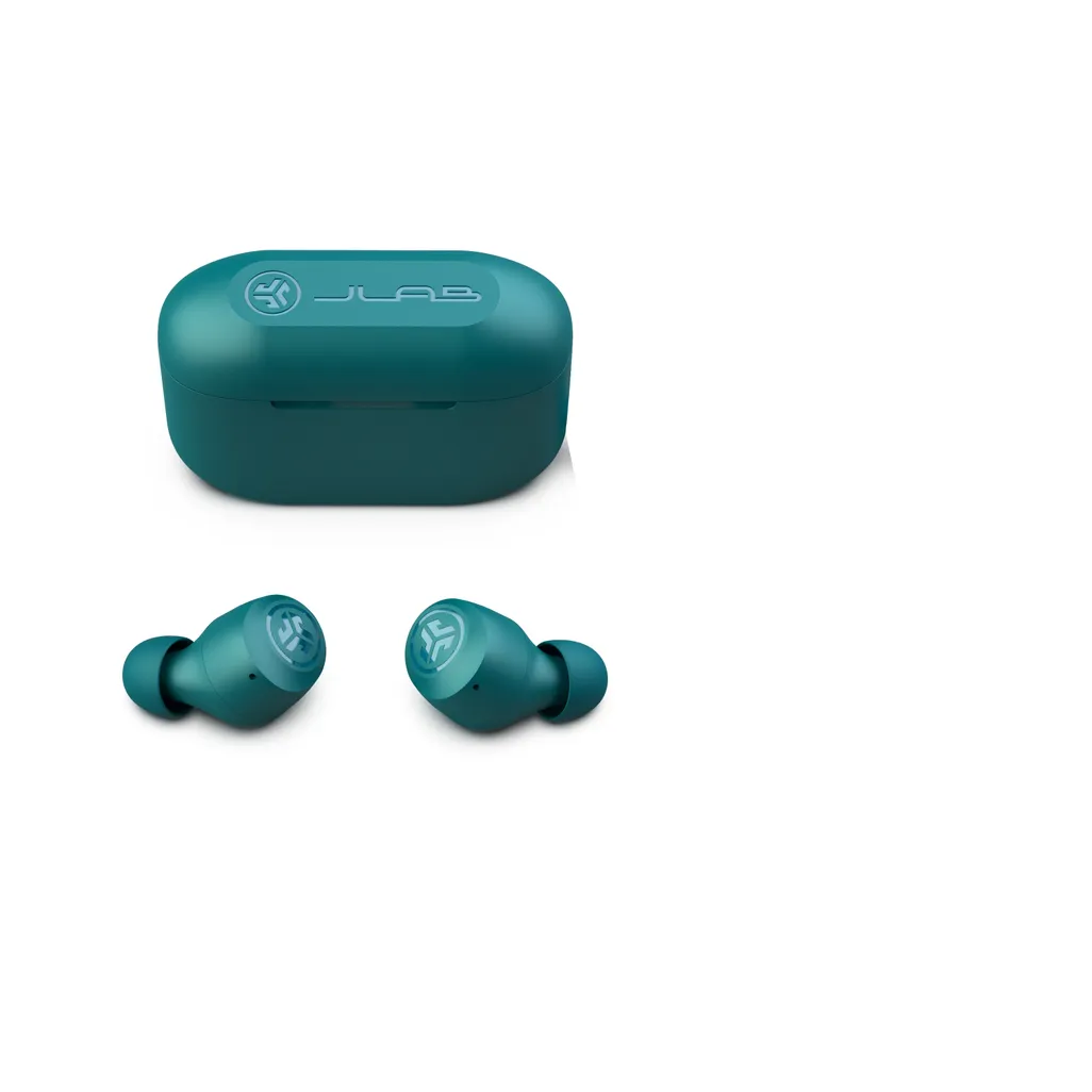 jlab go air pop true wireless earbuds teal | Planetworld