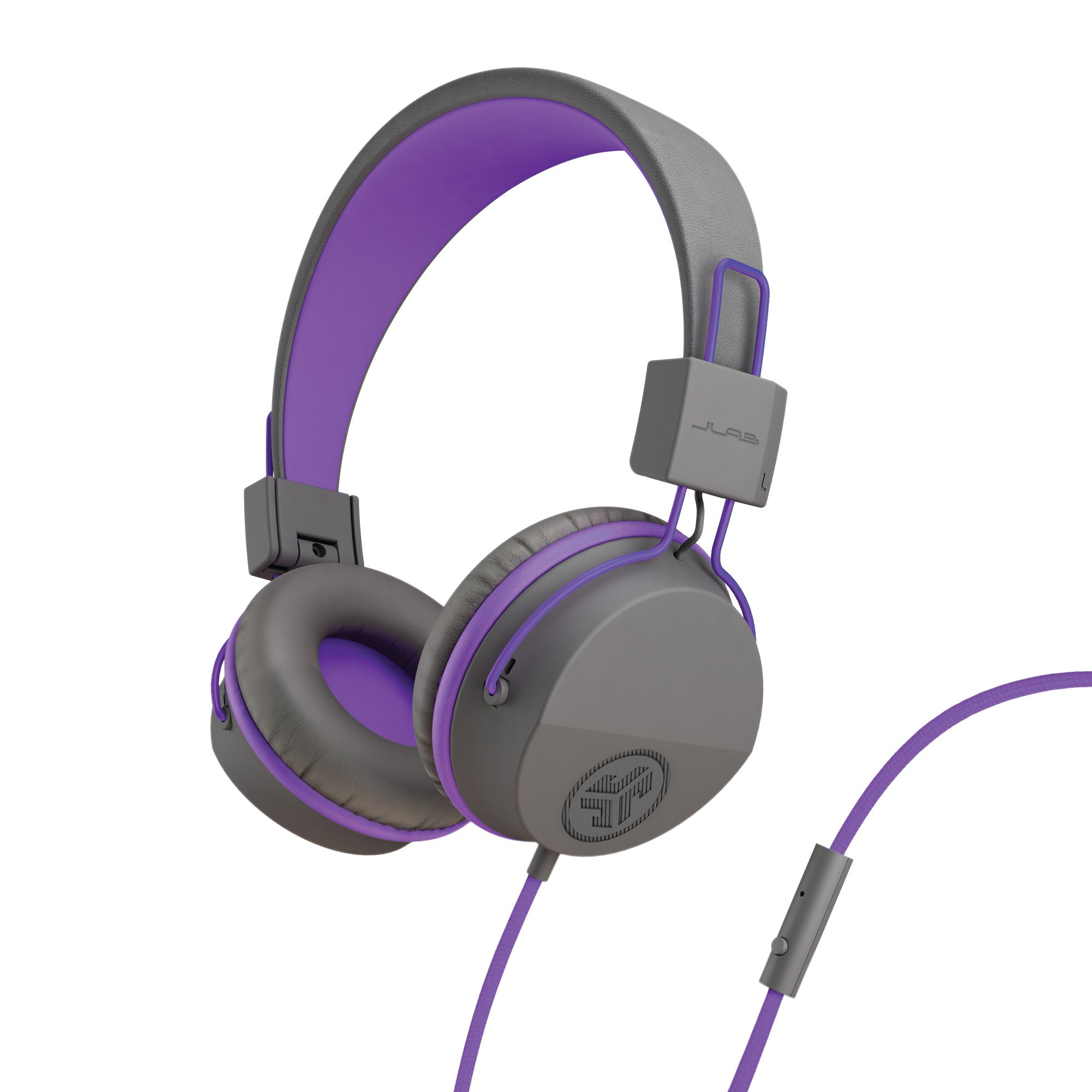 JLab JBuddies Studio Wired Kids Headphones Purple | Planetworld
