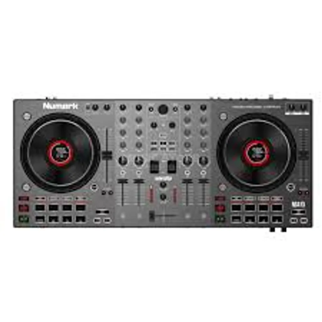 numark 4 deck controller with jog wheel display | Planetworld