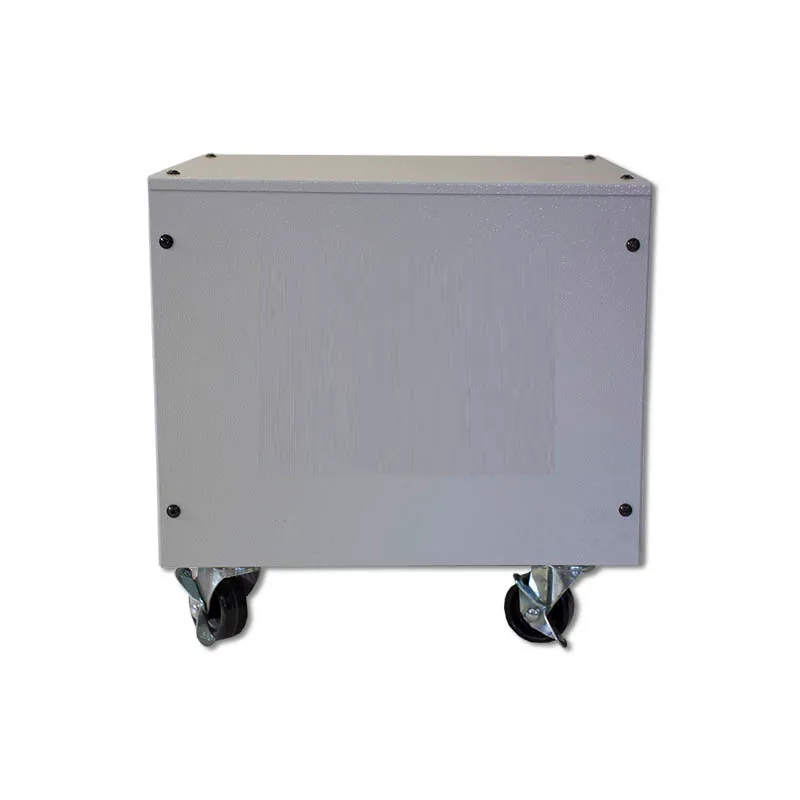 BATTERY BANK CABINET 2 x BATTERIES 100A BASE-NO WHEELS - Fast Lane