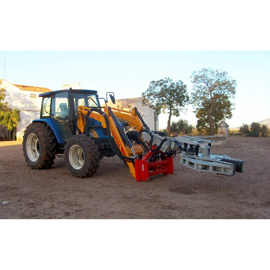 Front end loader mounted shaker | Rovic