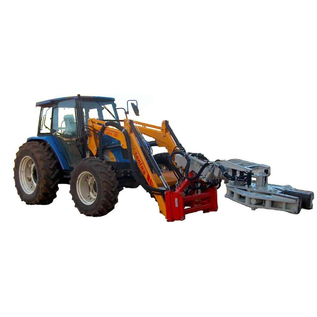 Front end loader mounted shaker | Rovic