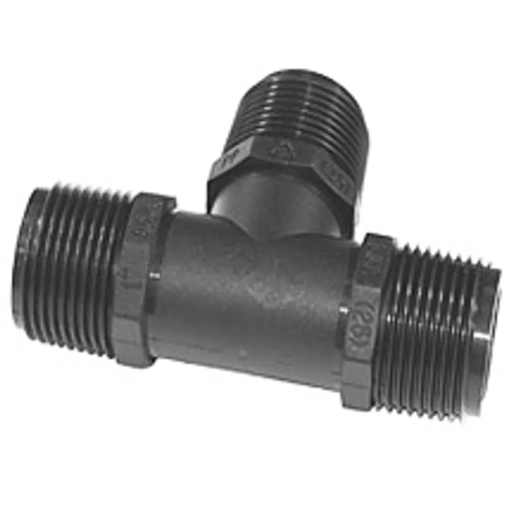 Poly Threaded Male Tees | Rovic