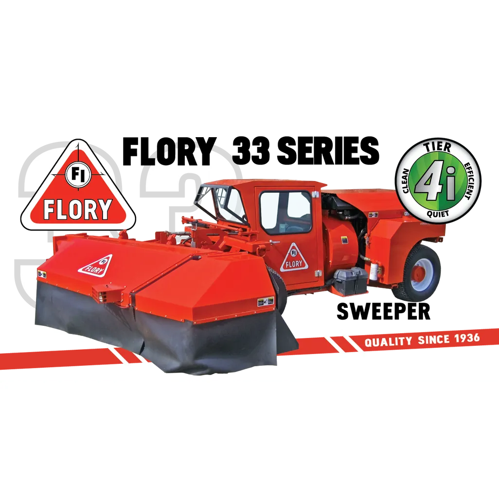 Series 33 Self propelled sweeper blower | Rovic