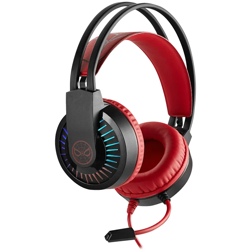 Marvel Spiderman Gaming headphone with boom mic | SMD Technologies