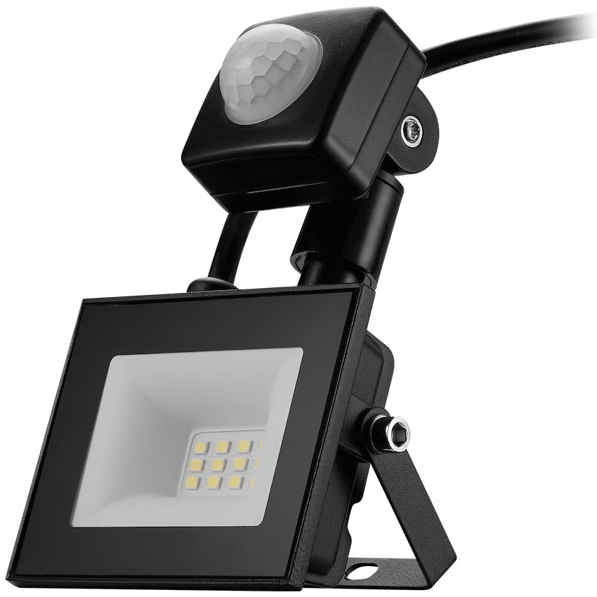SWITCHED 10W LED Flood Light Automatic Day/Night Sensor | SMD Technologies
