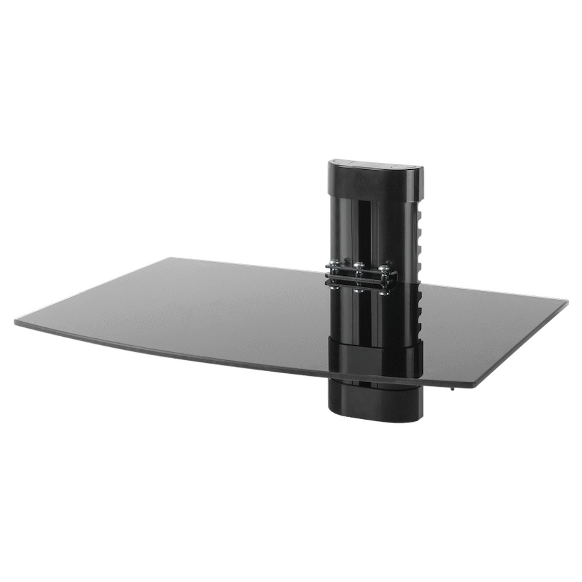 Aluminium, Steel and Tempered Glass Single Shelf Unit | SMD Technologies