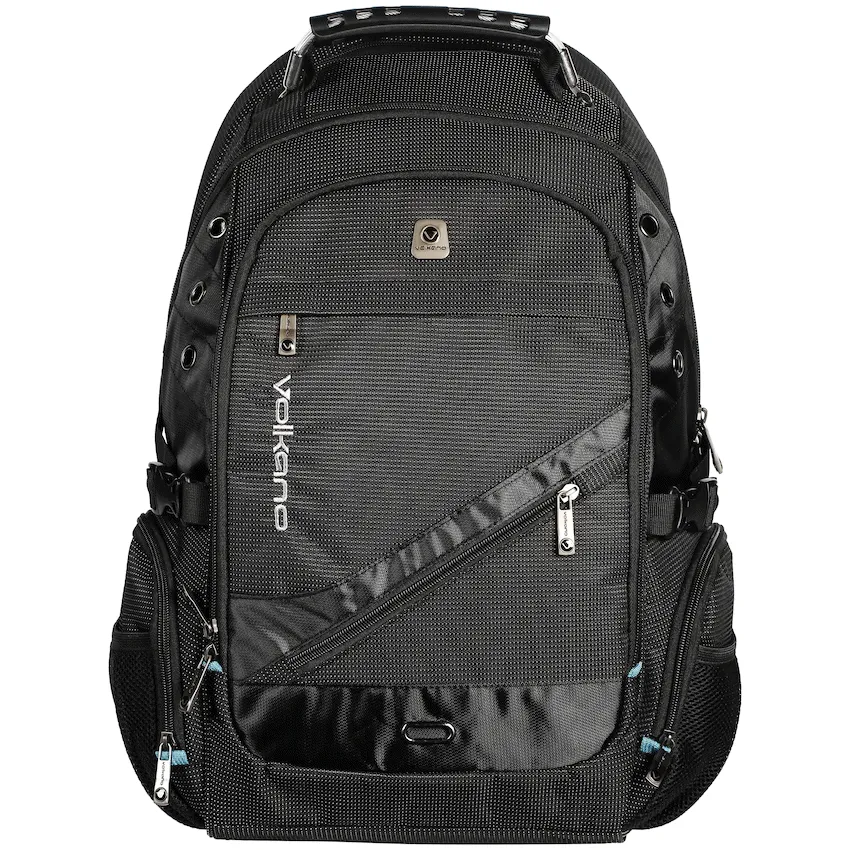 Volkano G-Unit Backpack Blk/Grey/Turq | SMD Technologies