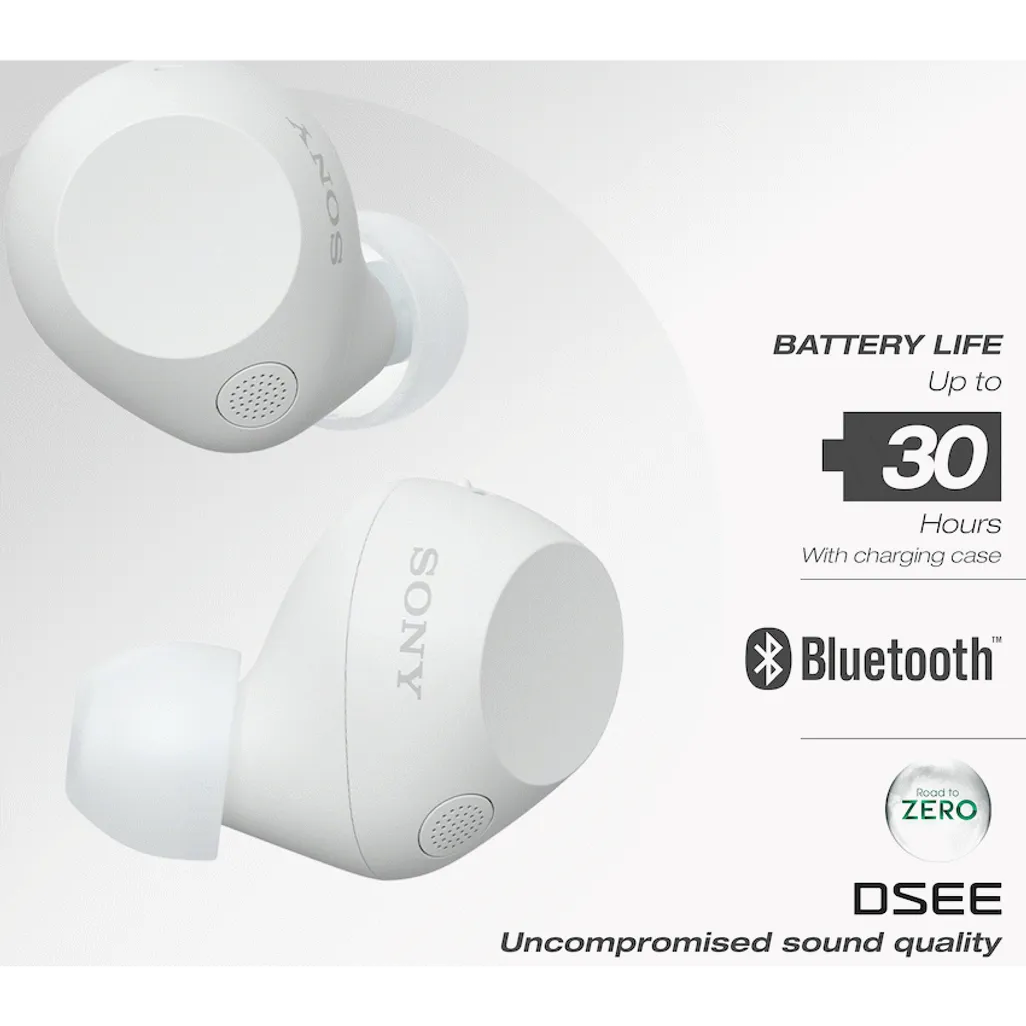 Sony WF-C710N (White) True Wireless Earbuds | SMD Technologies