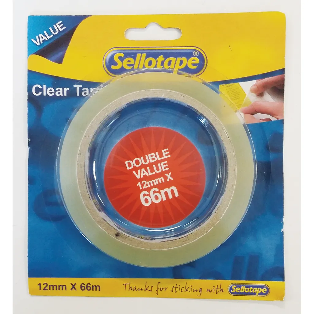 Sellotape Clear Tape Large Core | Waltons