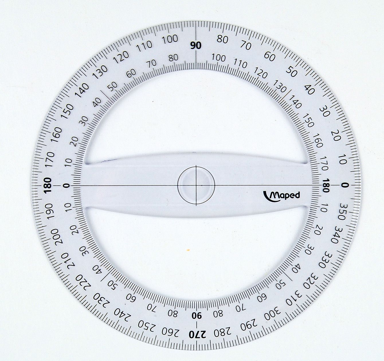 Maped 360-Degree Protractor 12cm | Waltons | Back To School