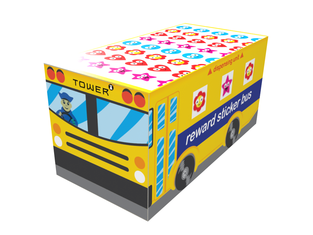 Tower School Bus Chart Stickers 3150 Labels | Bidvest Waltons Back To ...