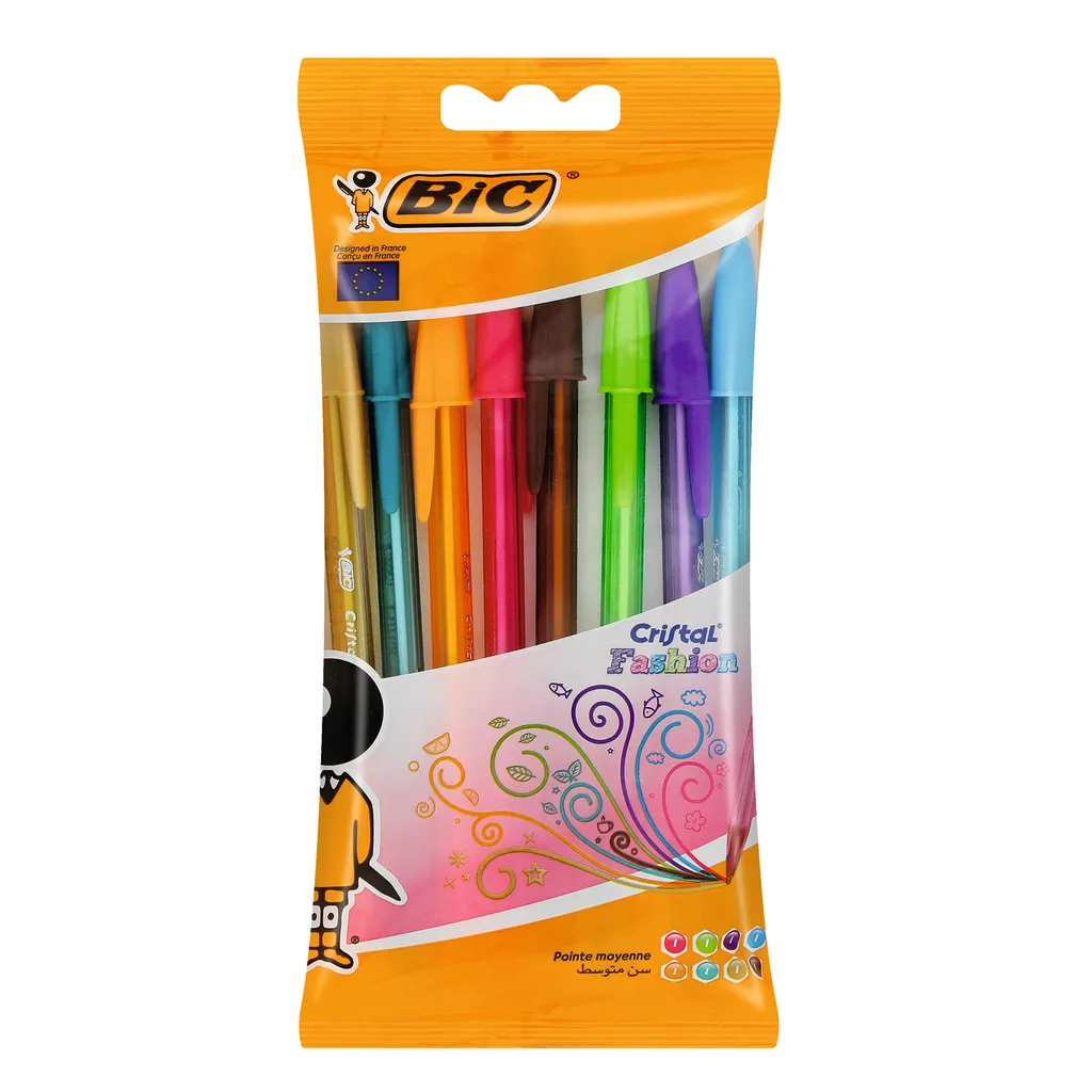 Bic Cristal Fashion Ballpoint Pens | Waltons Bic Cristal Fashion Ballpoint Pens | Waltons