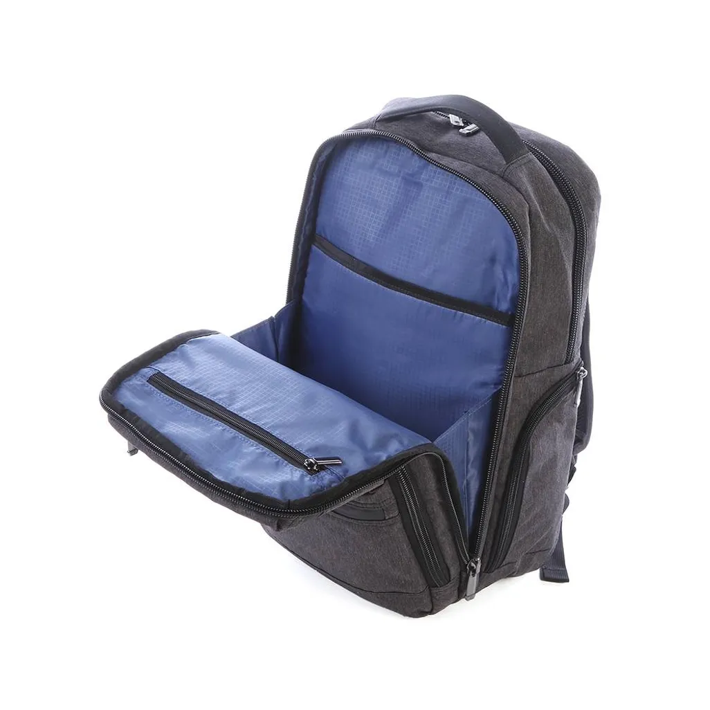 Cellini Sidekick Plus Large Multi Pocket Business Backpack Shadow ...