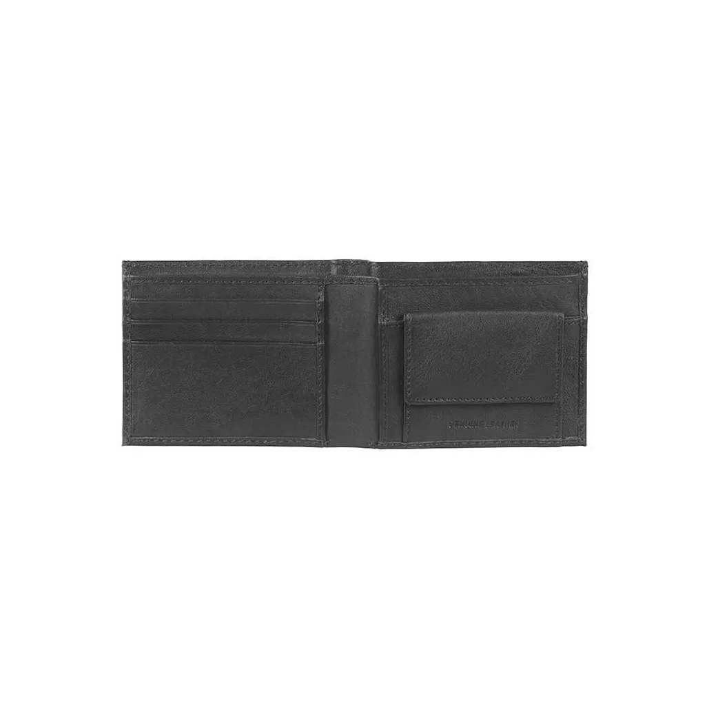 Voyager Leather Billfold Wallet (10011) Grey | Waltons
