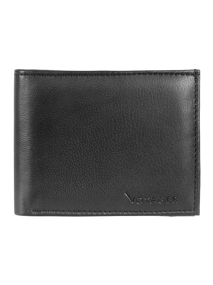 Voyager Leather Billfold Wallet (10011) Grey | Waltons