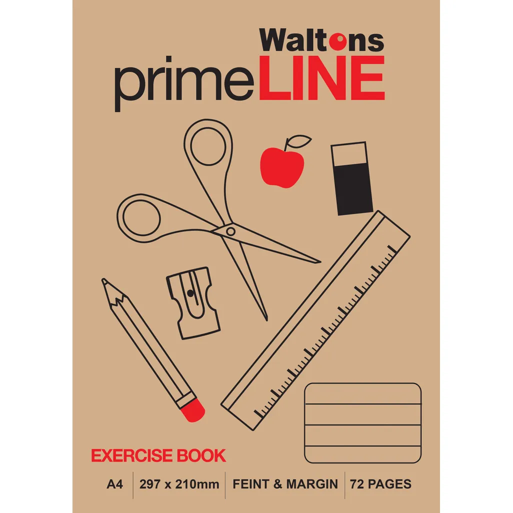 A4 72 Page 17mm Speckled Guideline Book (Each) | Waltons