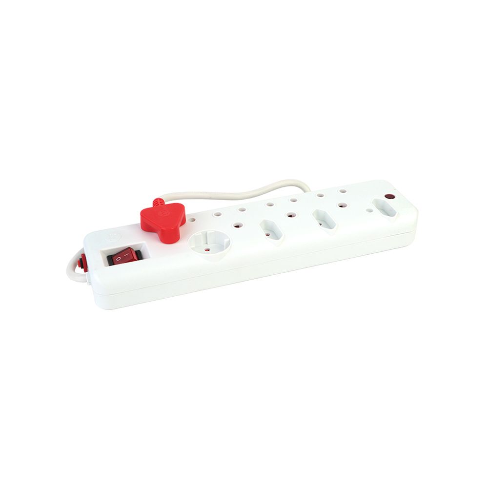 Ellies 8 Amps Way Multi-Plug with Surge Protection in Packet | Bidvest ...