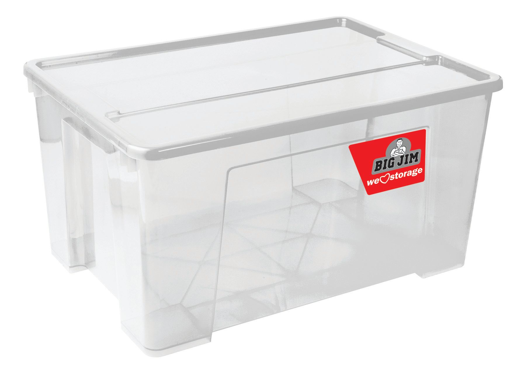 Big Jim 47L Alpha Clear Storage JO0925-CL (Each) | Waltons