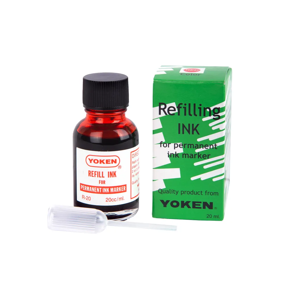 Yoken Marker Refill Ink 25Cc R20 | Waltons
