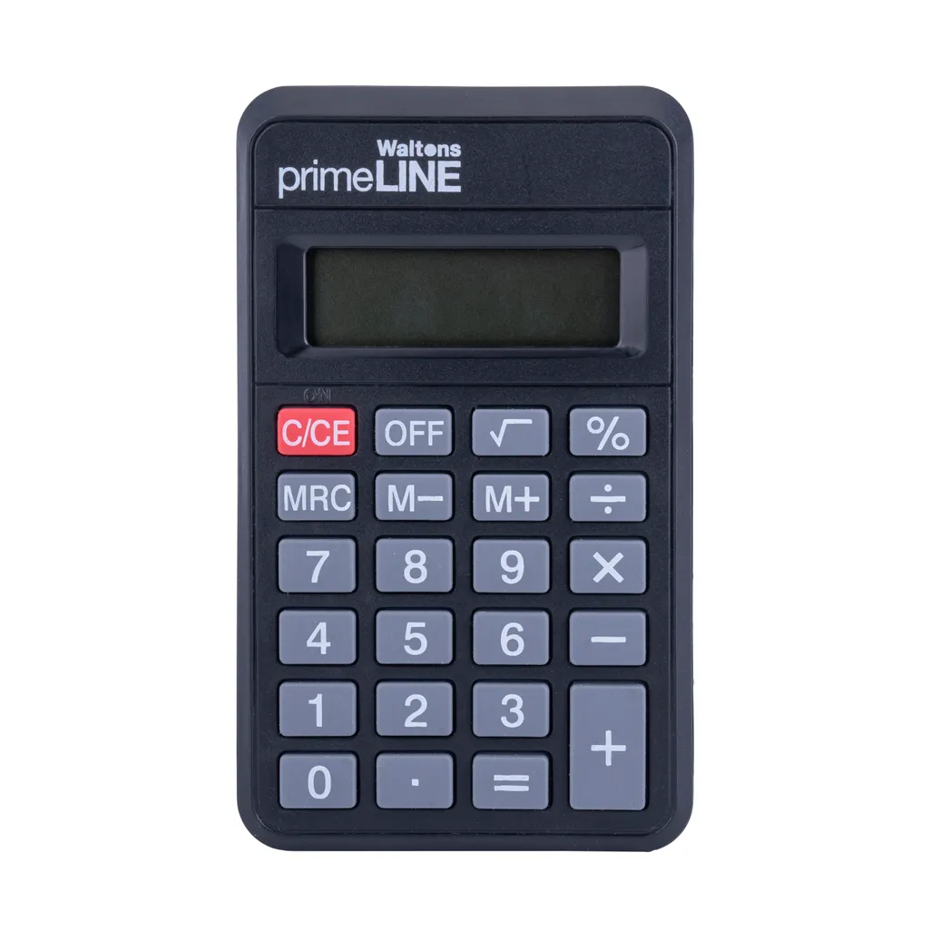 Waltons Primeline Small Calculator | Waltons