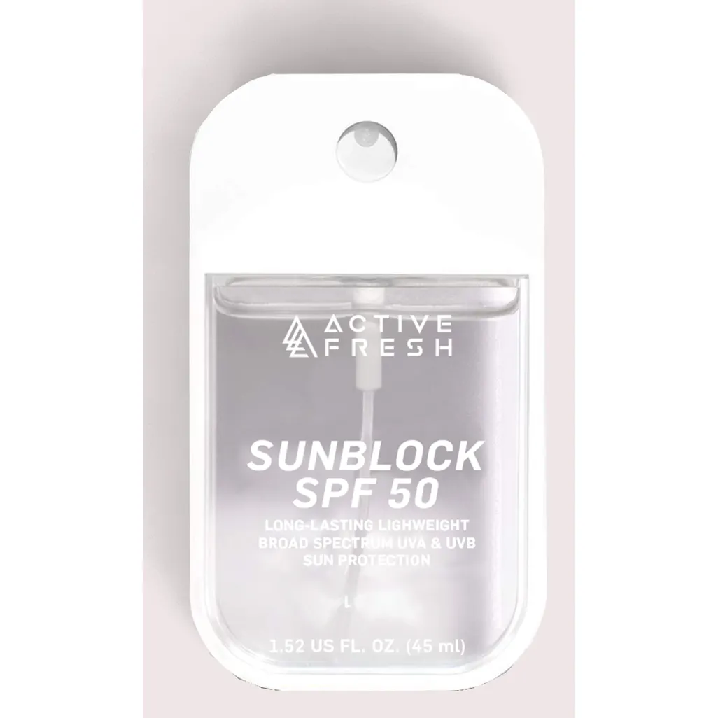 Active Fresh 45ml Sun Block SPF 50 | Waltons