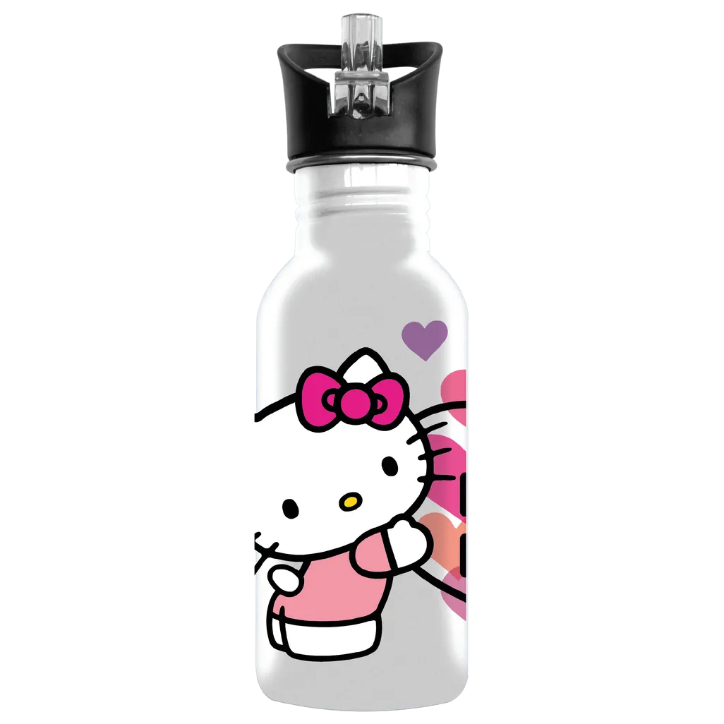 Hello Kitty Aluminium Drinking Bottles - 2 Designs | Waltons
