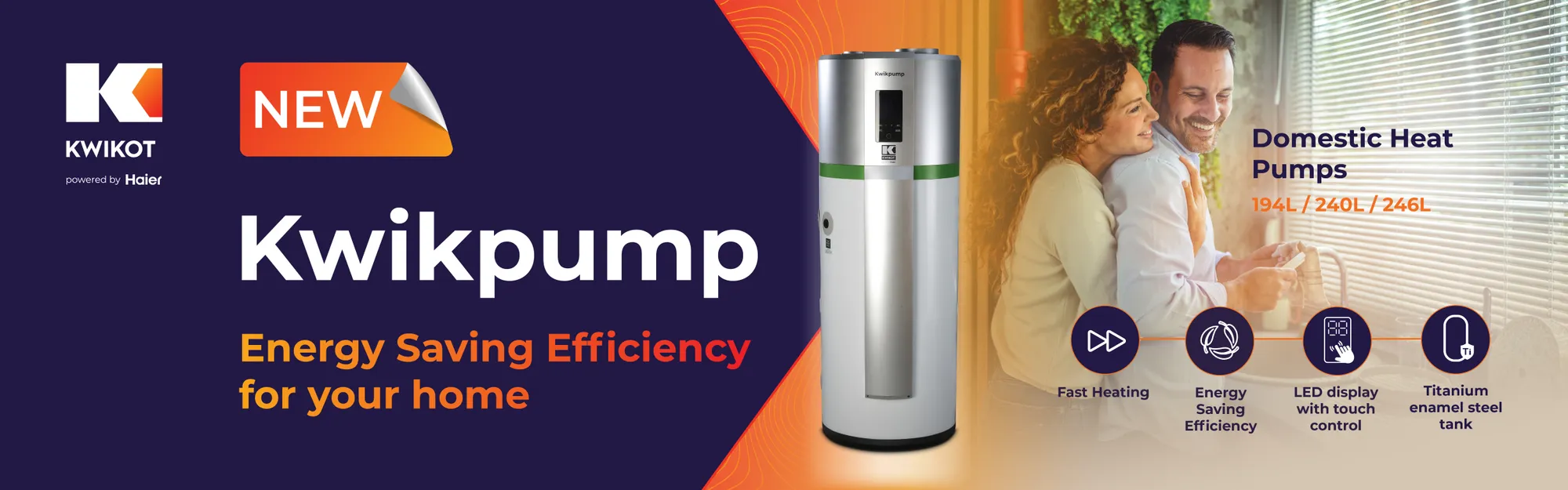 Integrated Domestic Heat Pumps | Kwikot