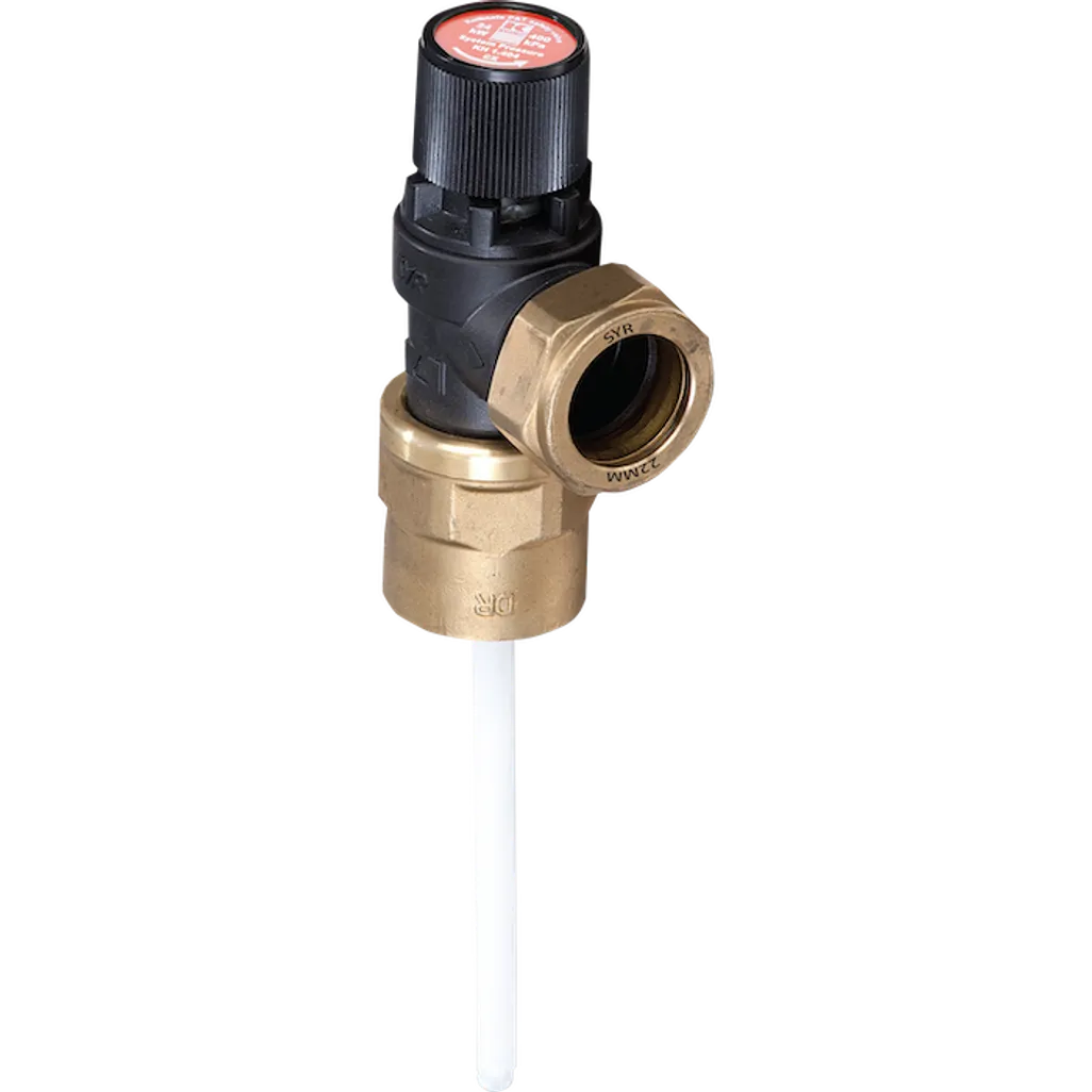 Kwikot FI Temperature and Relief Valve with Compression Outlet 400kPa ...