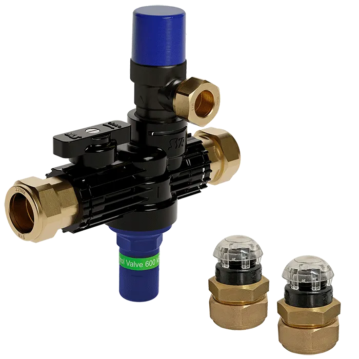 Multi Grivory Pressure Control Valve 600kPa/22mm Pack | Kwikot