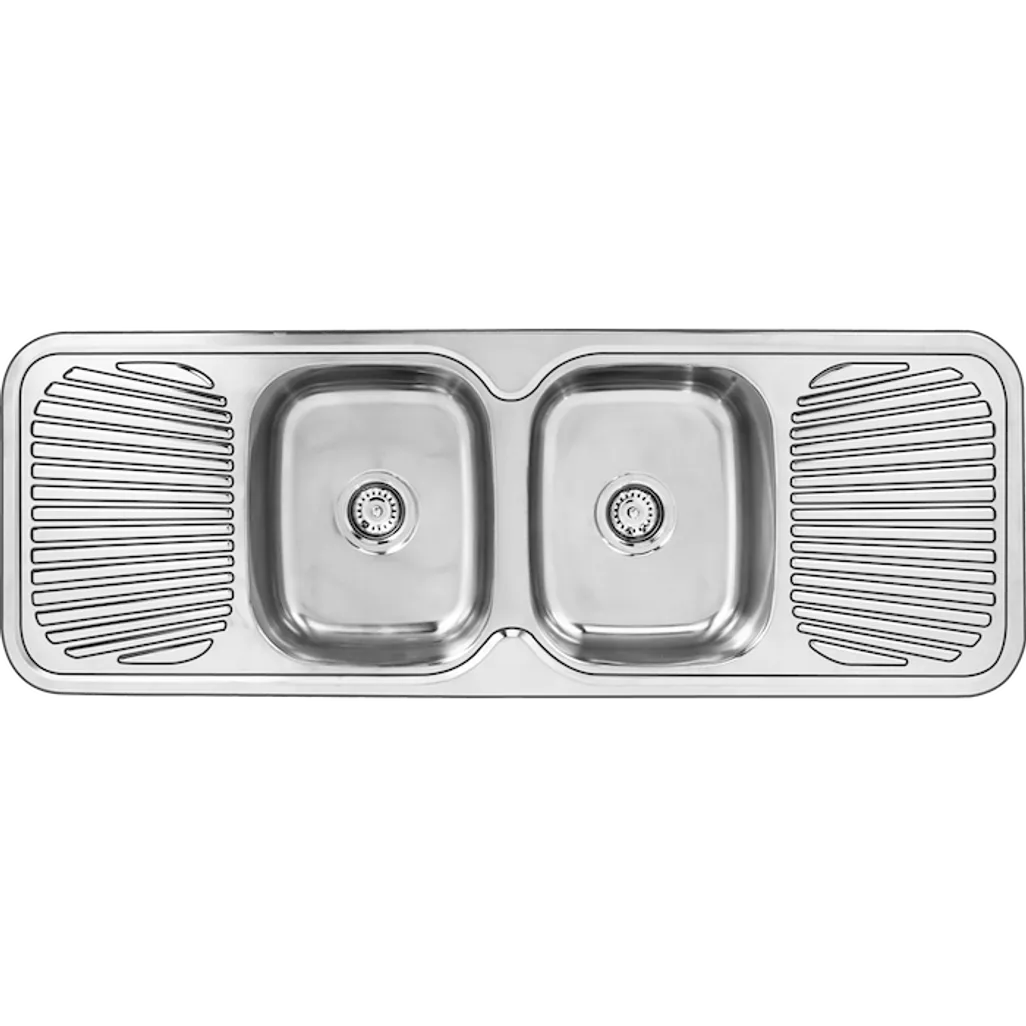 Sparta Series – Reversible Drop In Double Centre Bowl Sink | Kwikot