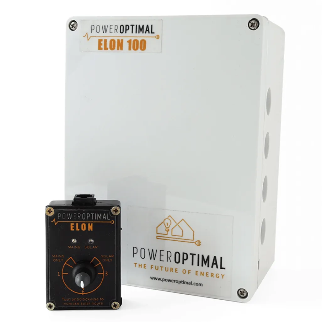 The Elon 100 Solar PV Water Heating unit | Kwikot