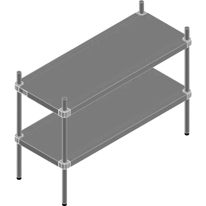 Modular Shelving (solid or perforated shelves) | Kwikot