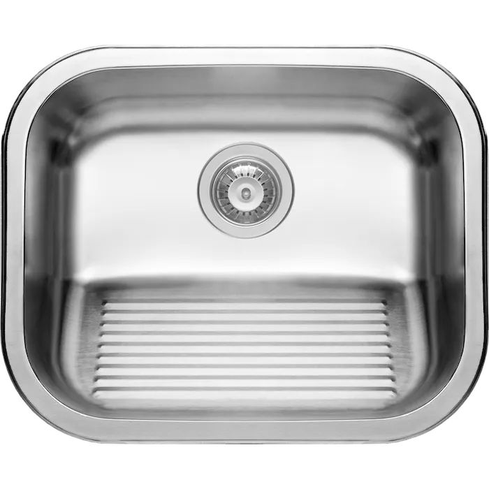 Laundry Series – Drop In Washtrough - Single Trough w/ Rib | Kwikot